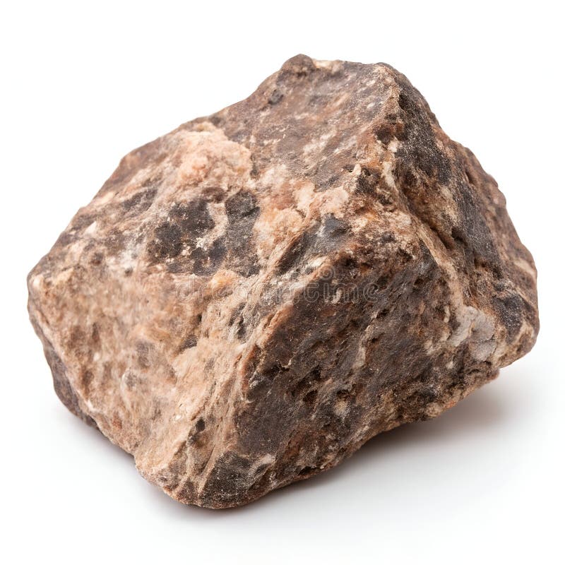 High-Quality Macro Image of an Igneous Rock Stock Illustration ...