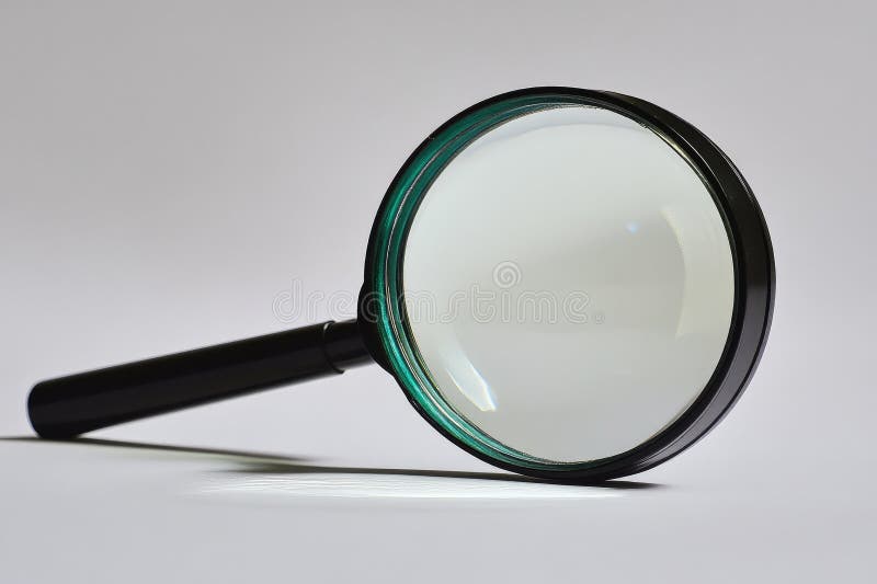 High-Quality Magnifier for Laboratory Use and Analysis. Stock ...