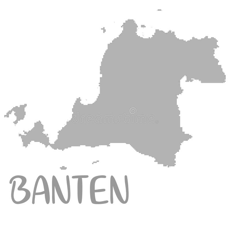 High Quality Map of Banten is a Province of Indonesia Stock ... High Quality Map of Banten is a Province of Indonesia Stock ...