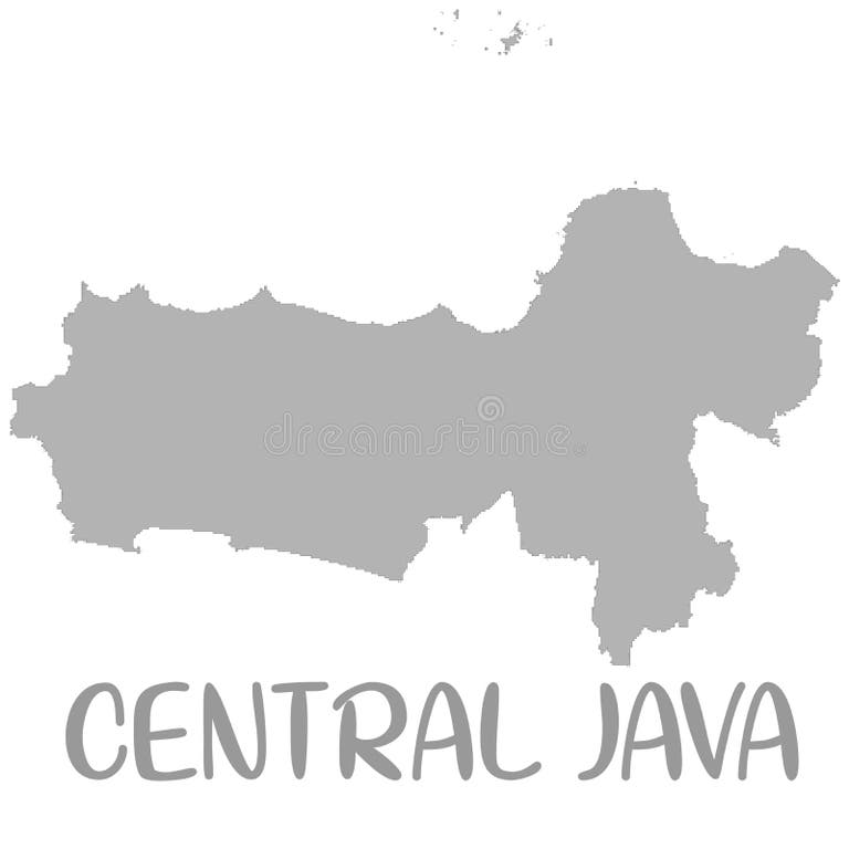 Central Java Map Stock Illustrations – 76 Central Java Map Stock ...
