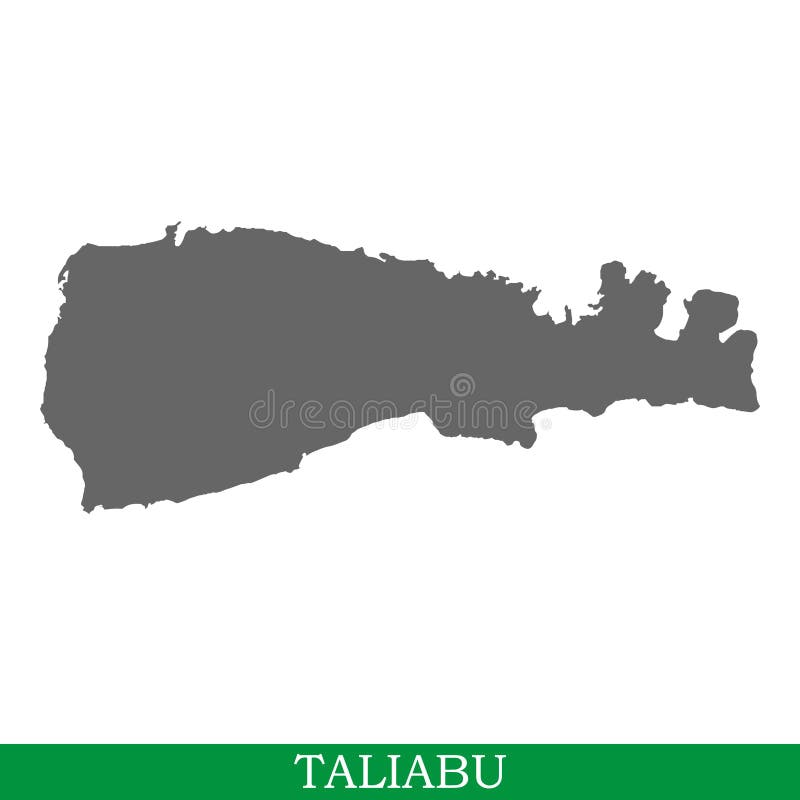 Taliabu Island Regency Republic of Indonesia, South East Asia Map ...