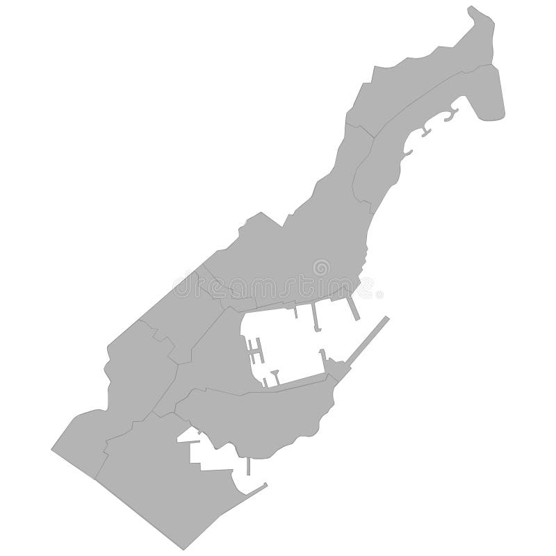 High quality map stock vector. Illustration of grey - 125759243