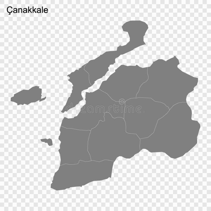 Canakkale Map Stock Illustrations – 220 Canakkale Map Stock ...
