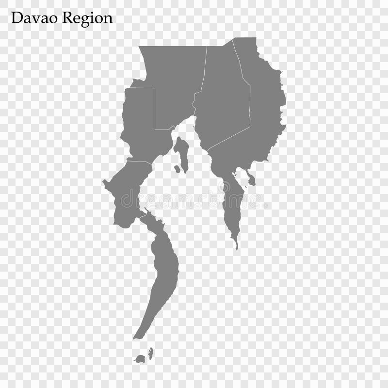 High Quality Map of Region of Philippines Stock Illustration ...