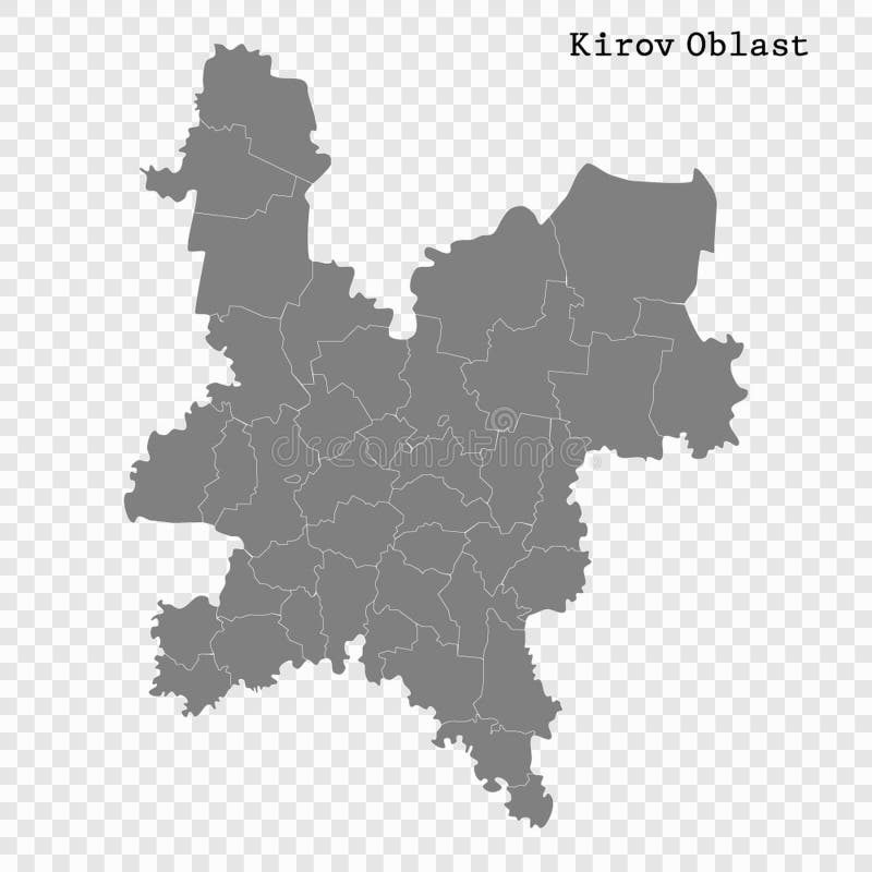 High Quality Map is a Region of Russia Stock Illustration ...