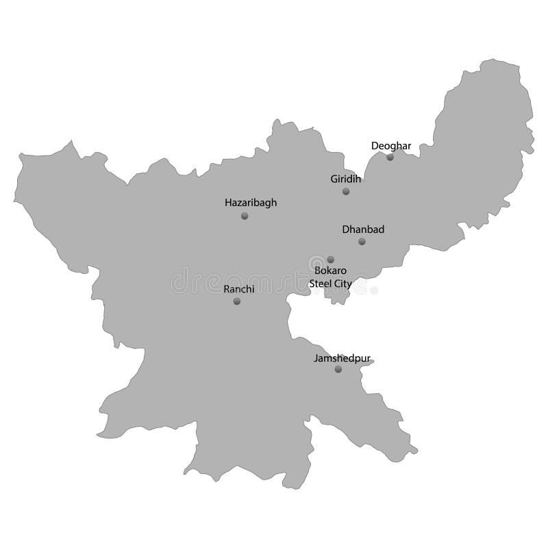Ranchi Map Stock Illustrations – 95 Ranchi Map Stock Illustrations ...