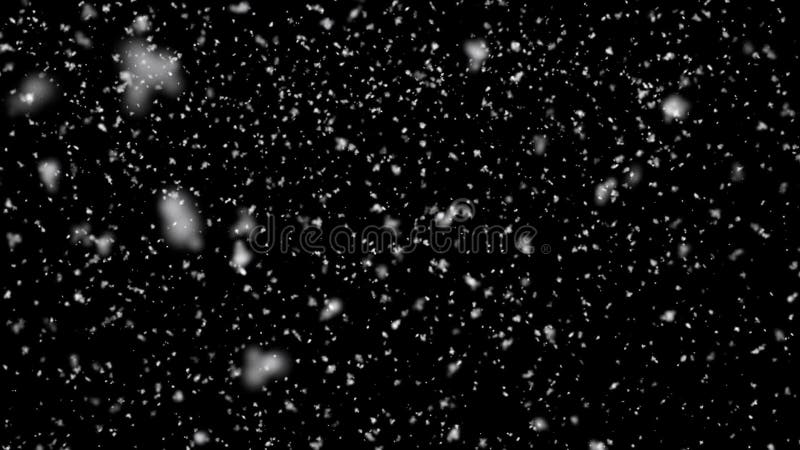 High Quality Motion Animation Repesenting Snow Falling, Animated on a ...