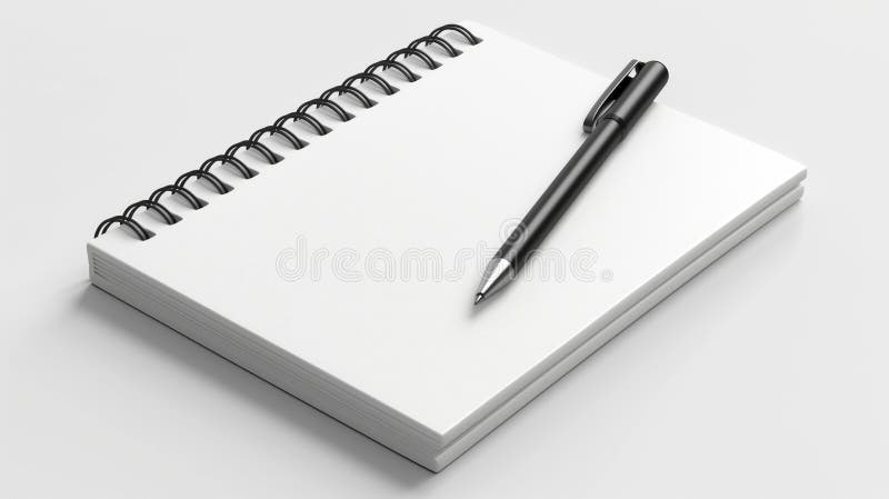 High-quality Notebook with Spiral Binding and Pen, Ideal for Notes ...