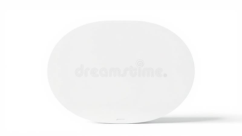 Oval Tablet Mockup Blank Design Template for Creative Projects ...