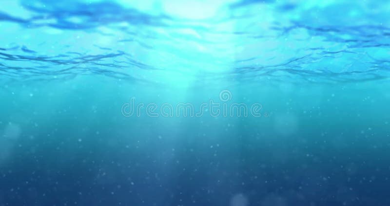 High Quality Perfectly Seamless Loop Of Deep Blue Ocean Waves From