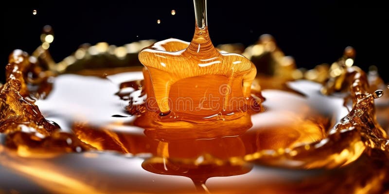 A High Quality Photo of Sweet Honey Stock Illustration - Illustration ...