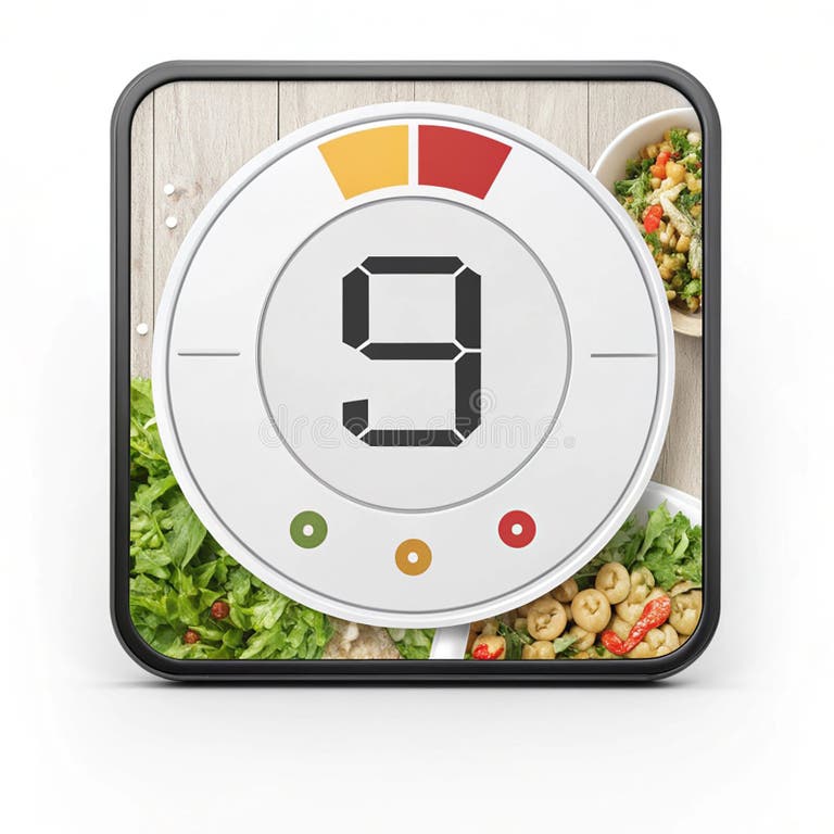 Digital Kitchen Countdown Timer PNG Stock Illustration - Illustration ...