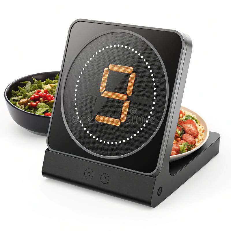 Digital Kitchen Countdown Timer PNG Stock Illustration - Illustration of timer, home: 366581276