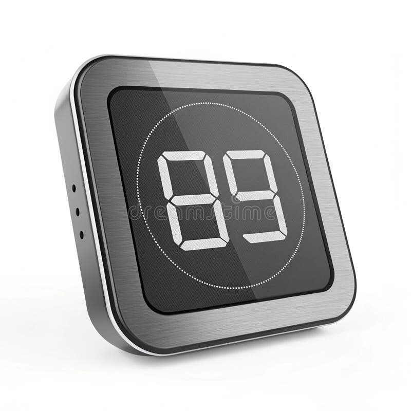 Digital Kitchen Countdown Timer PNG Stock Illustration - Illustration of cooking, timer: 366587001