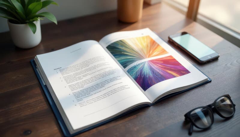 High Quality Portfolio Presentation Template Mockup on a Desk ...