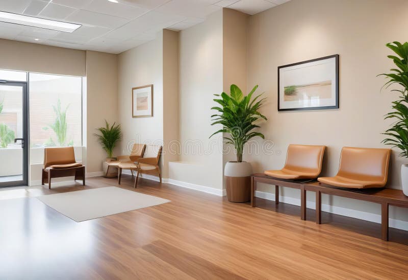 A High Quality Professional Photo of a Modern Waiting Room Stock ...