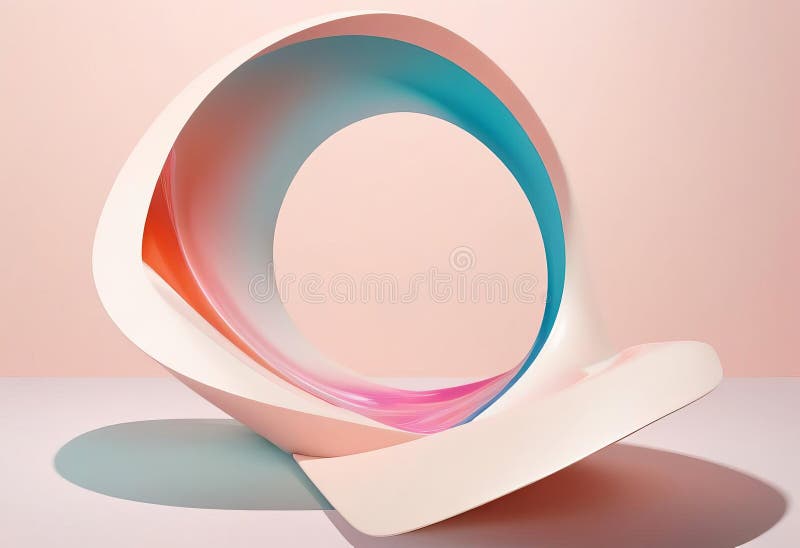A High Quality Professional Photo of Smooth Curved Shapes Stock ...