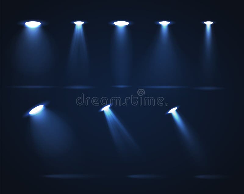 Realistic Sportlight Stock Illustrations – 70 Realistic Sportlight ...