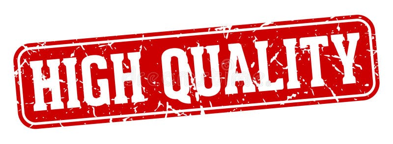 High Quality Rectangular Sign. High Quality Stamp Stock Vector ...