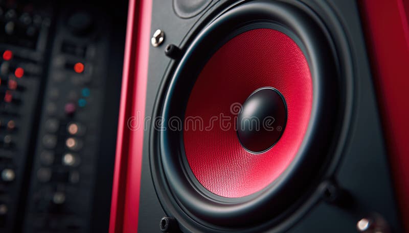 Fi Red Loudspeaker Box Stock Photos - Free & Royalty-Free Stock Photos ...