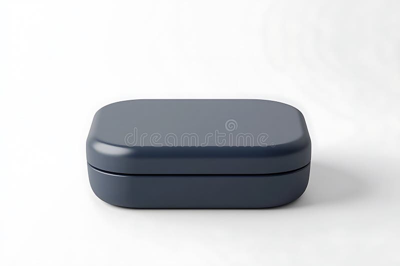 Sleek Dark Gray Rectangular Box Mockup Perfect for Branding & Product ...