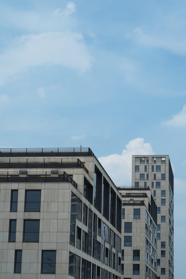 High-quality Residential Buildings Stock Image - Image of arts, expo ...