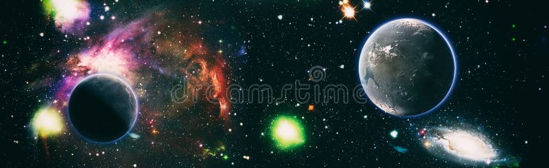 High Quality Space Background. Explosion Supernova. Bright Star Nebula ...