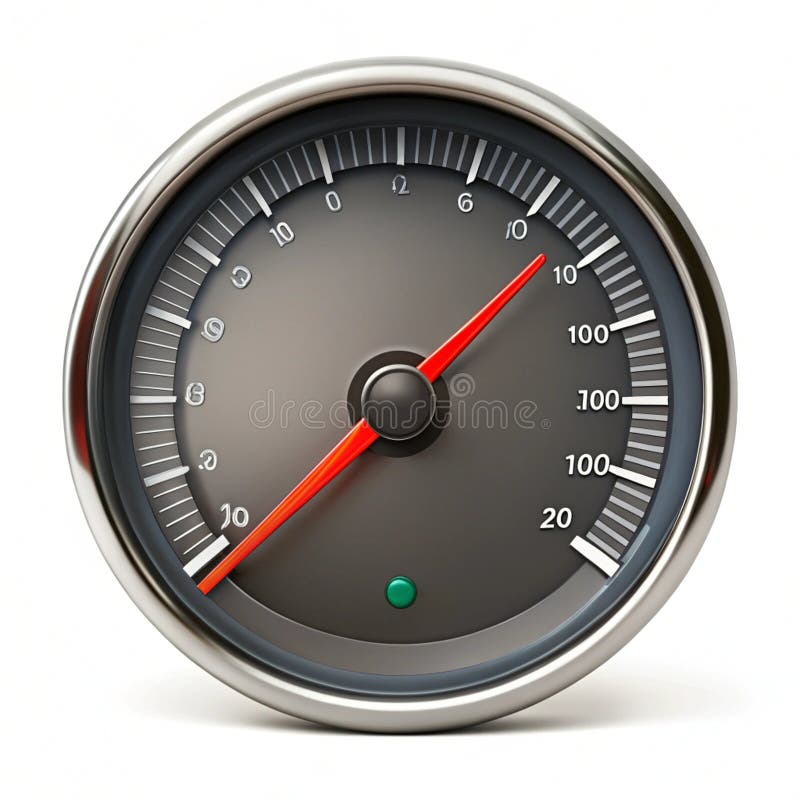 High Quality Speedometer Gauge with Chrome Frame Suitable for ...