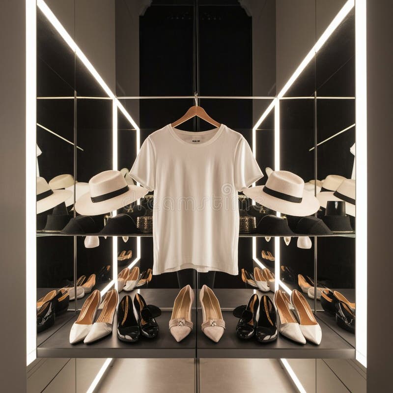 High-quality T Shirt Mockup Image for Design Isolated Background Stock ...