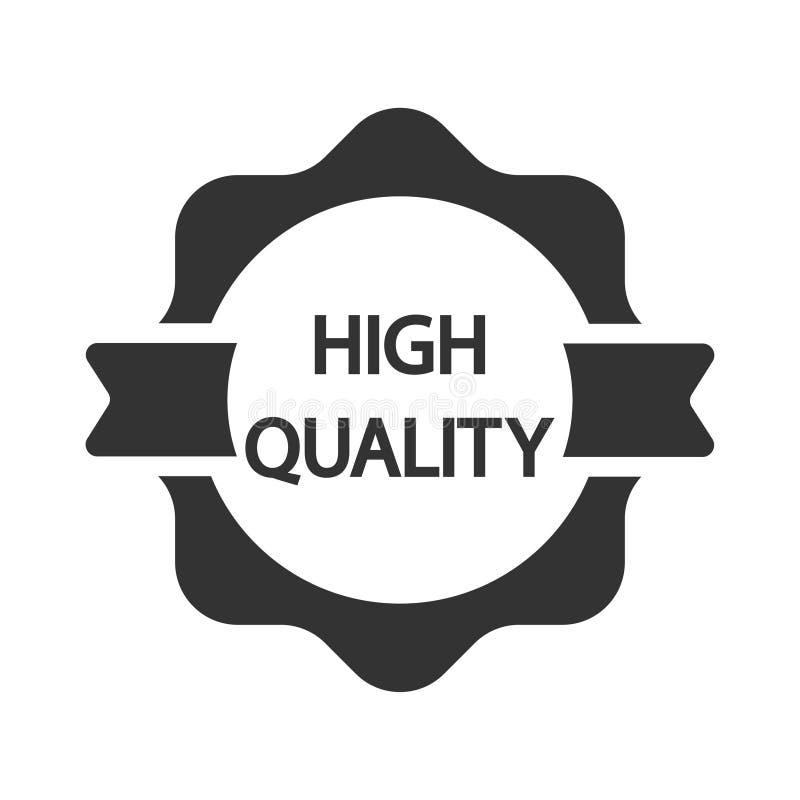 High Quality Tag, Label Icon Stock Vector - Illustration of quality ...