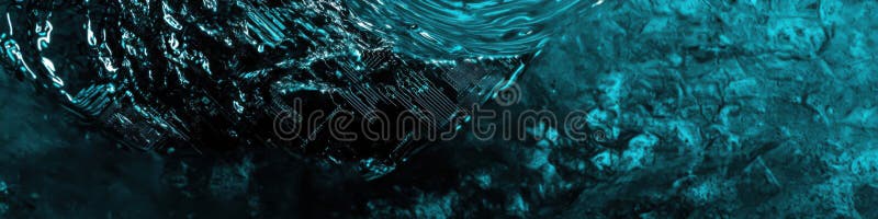 High-Quality Teal Abstract Tech Background with Detailed Patterns Stock ...