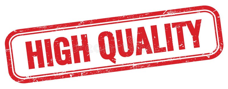 HIGH QUALITY Text on Red Grungy Stamp Stock Illustration - Illustration ...