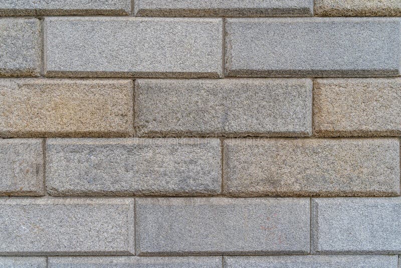 Modern Grey Brick Wall - High Quality Texture / Background Stock Image ...