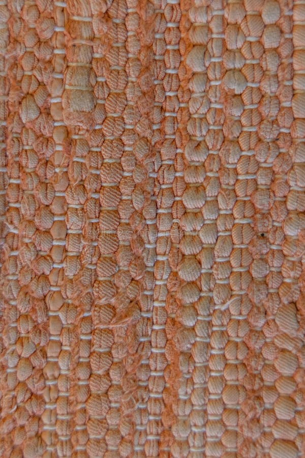 High Quality Texture of a Coarse Light Orange Fabric. Stock Image ...