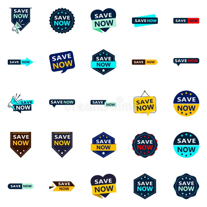 25 High Quality Typographic Designs for a Premium Saving Campaign Save ...