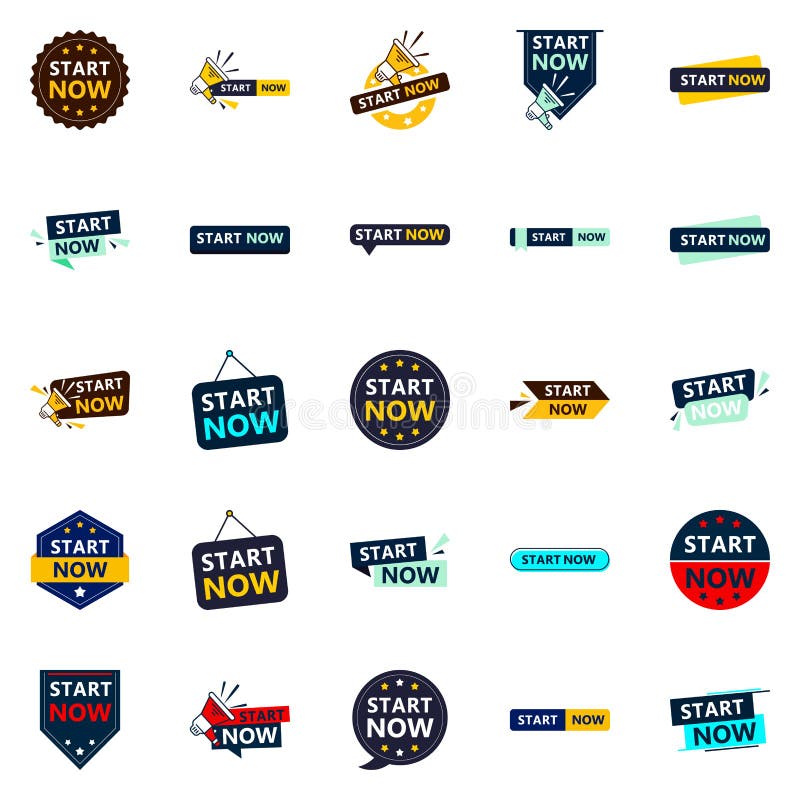 25 High Quality Typographic Designs for a Professional Start Promotion ...