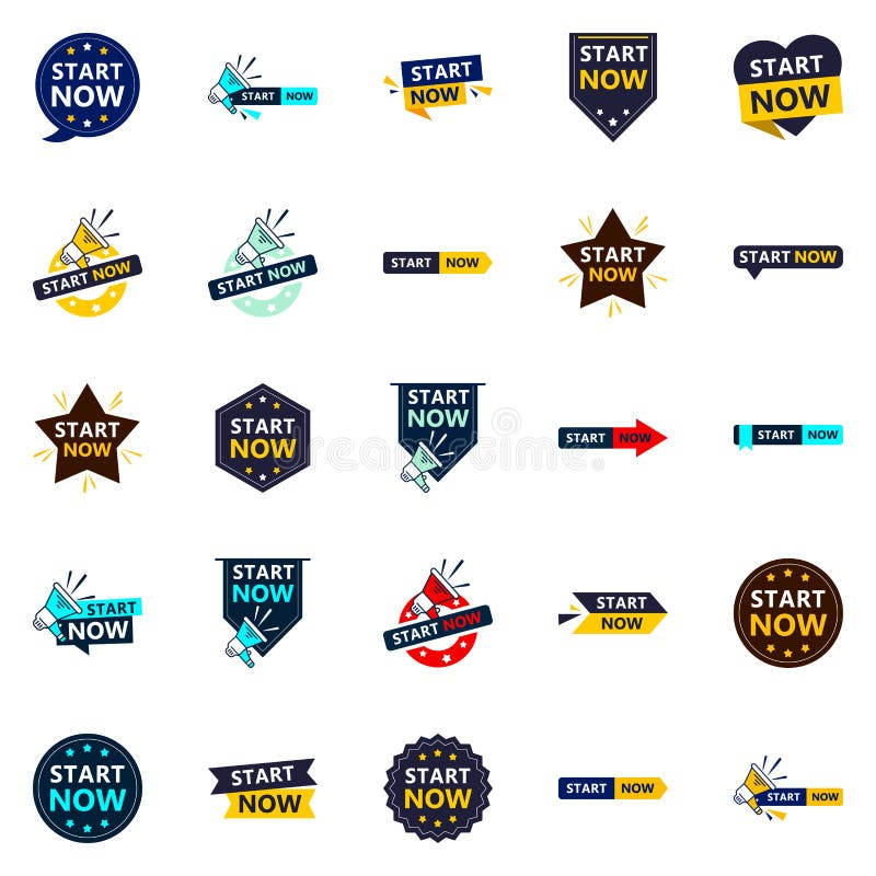 25 High Quality Typographic Designs for a Professional Start Promotion ...