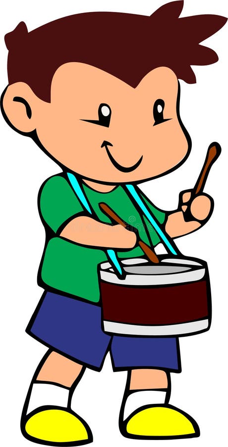 Marching Boy Stock Illustrations – 182 Marching Boy Stock Illustrations ...