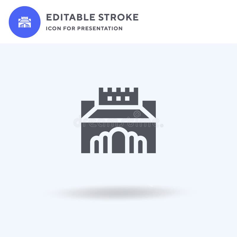 Alhambra Granada Icon Vector Stock Vector - Illustration of panorama ...