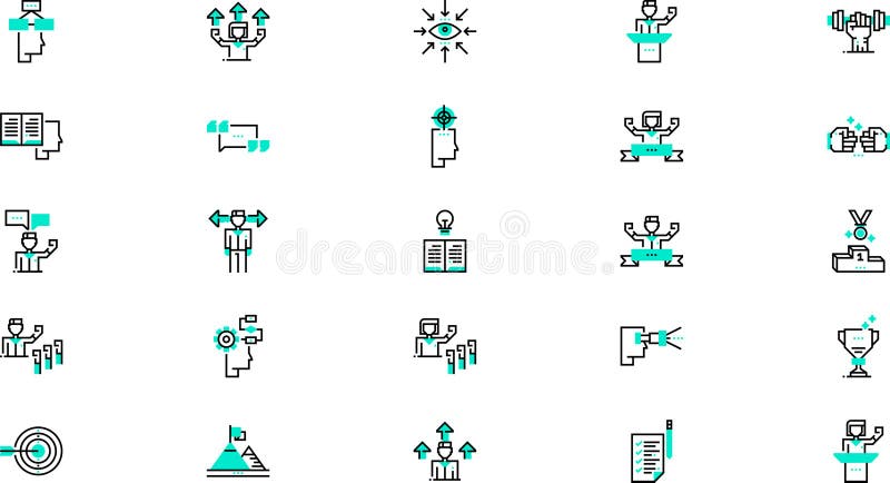 Motivation Icons High-Quality Vector Icons Collection with Editable ...