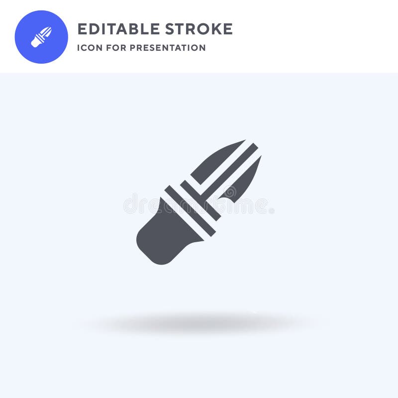 Dive Knife icon vector stock vector. Illustration of symbol - 345285425