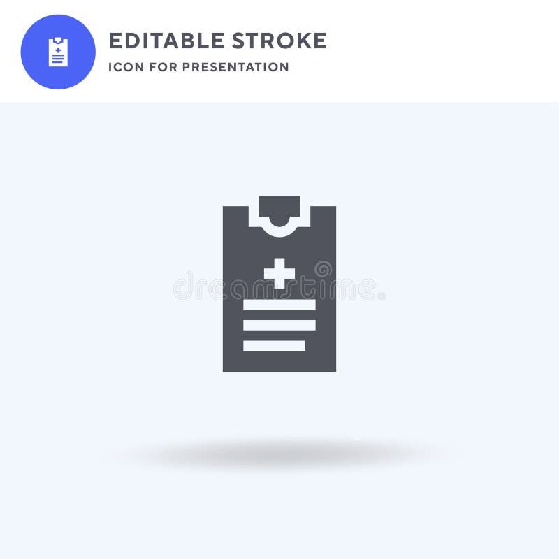 Health Check icon vector stock vector. Illustration of cardiology ...