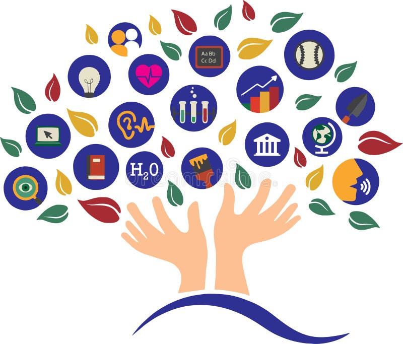 High Quality Vector Icons in the Learning Process Stock Vector ...