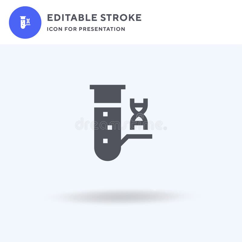 Test Tube icon vector stock vector. Illustration of glass - 343981992