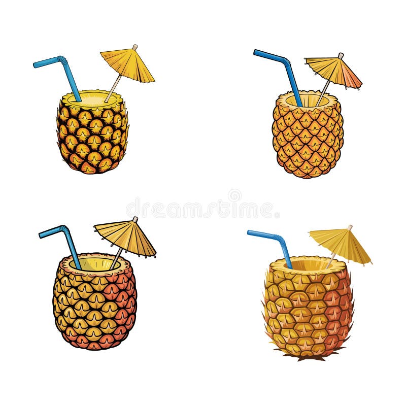 Cute Cartoon Pineapple Cup Stock Illustrations – 290 Cute Cartoon ...