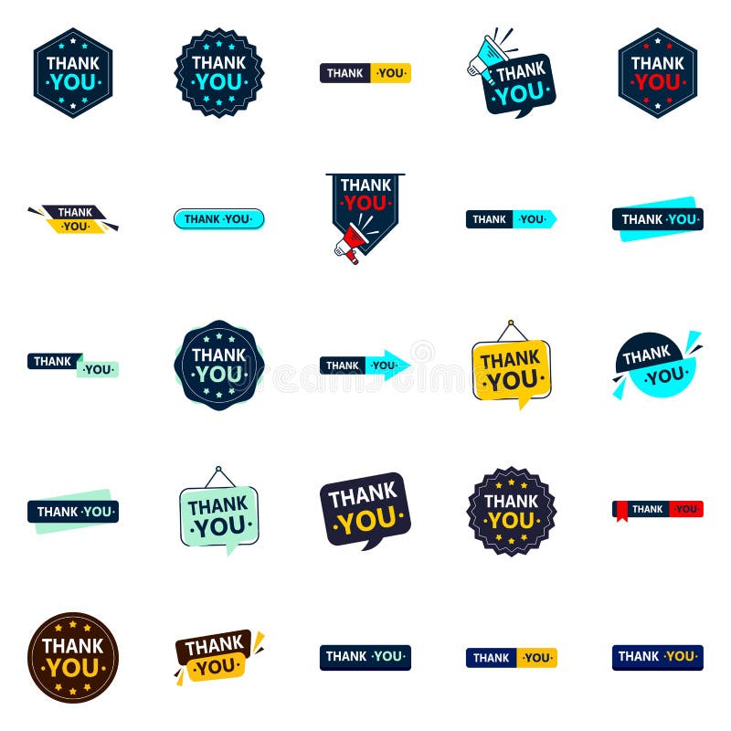 25 High Quality Vector Images To Show Your Recognition Stock Vector ...