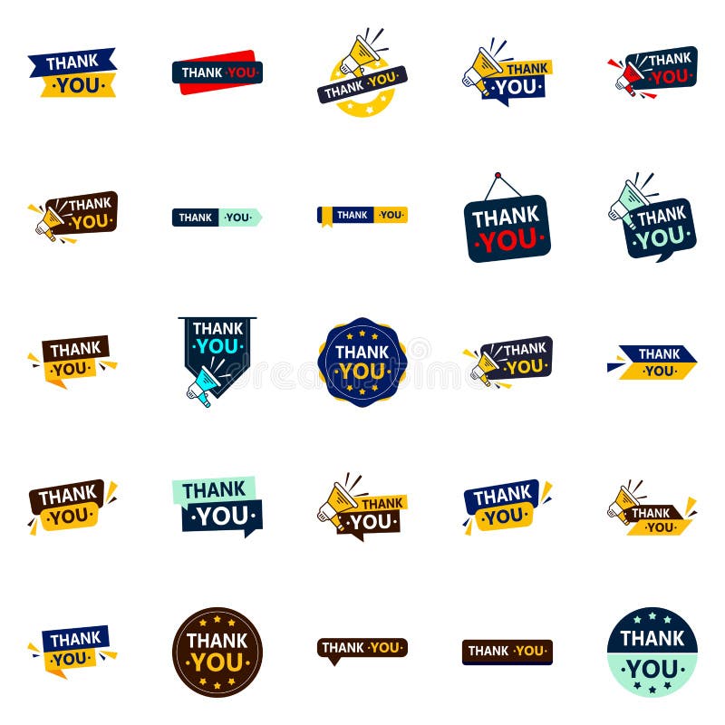 25 High Quality Vector Images To Show Your Recognition Stock Vector ...