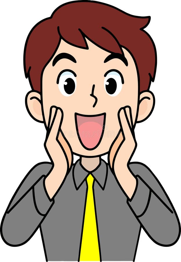 High Quality Vector of Office Man Calling Someone Stock Vector ...