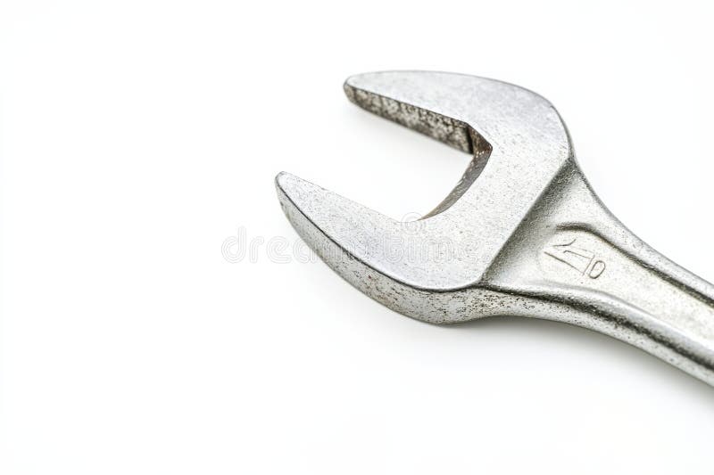 High Quality Wrench Set Isolated on a Clean White Background with Sharp ...