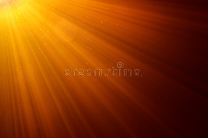 High Quality Yellow Light Ray Background Stock Illustration ...